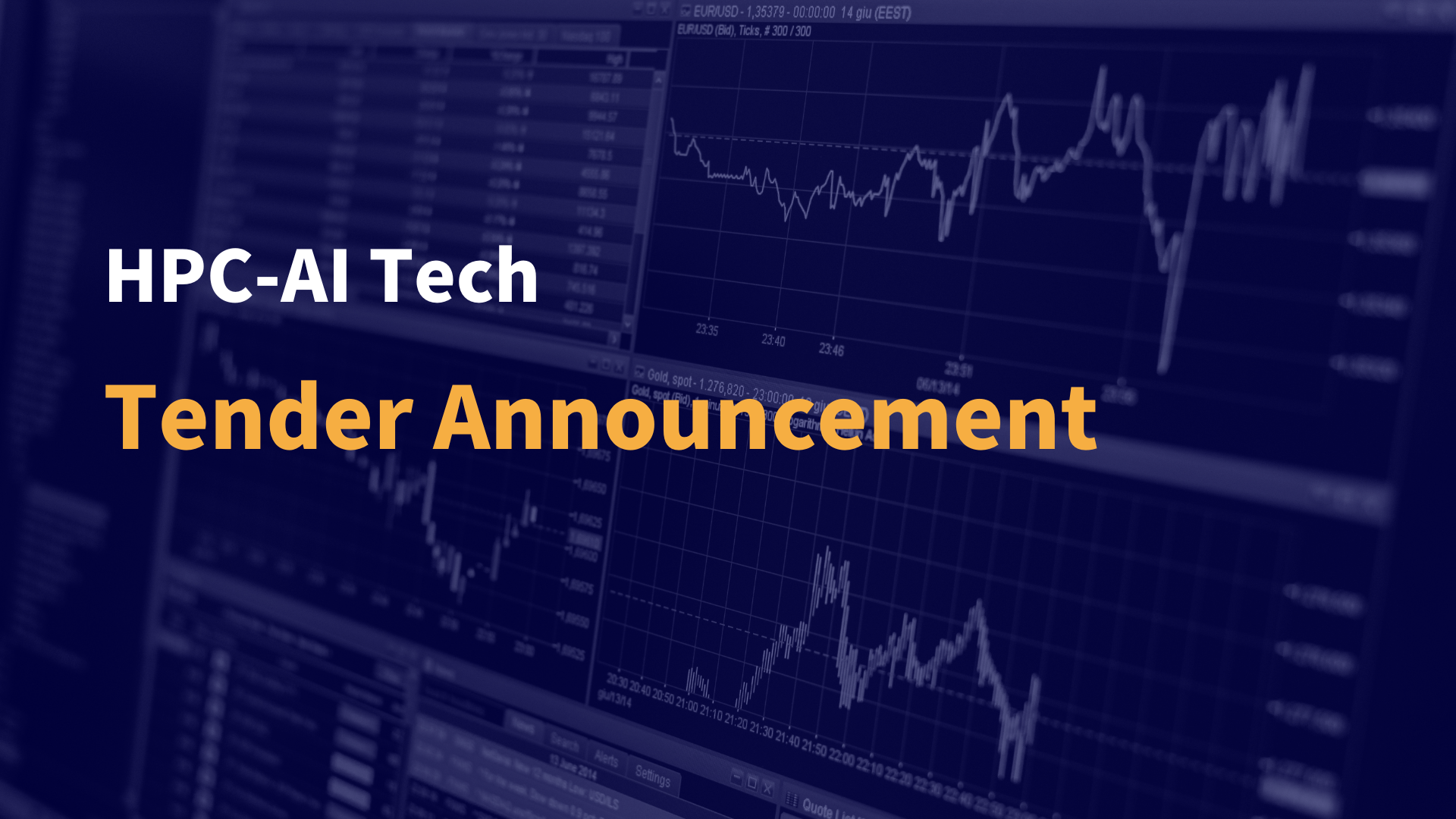 Tender Announcement for Video Data Providers